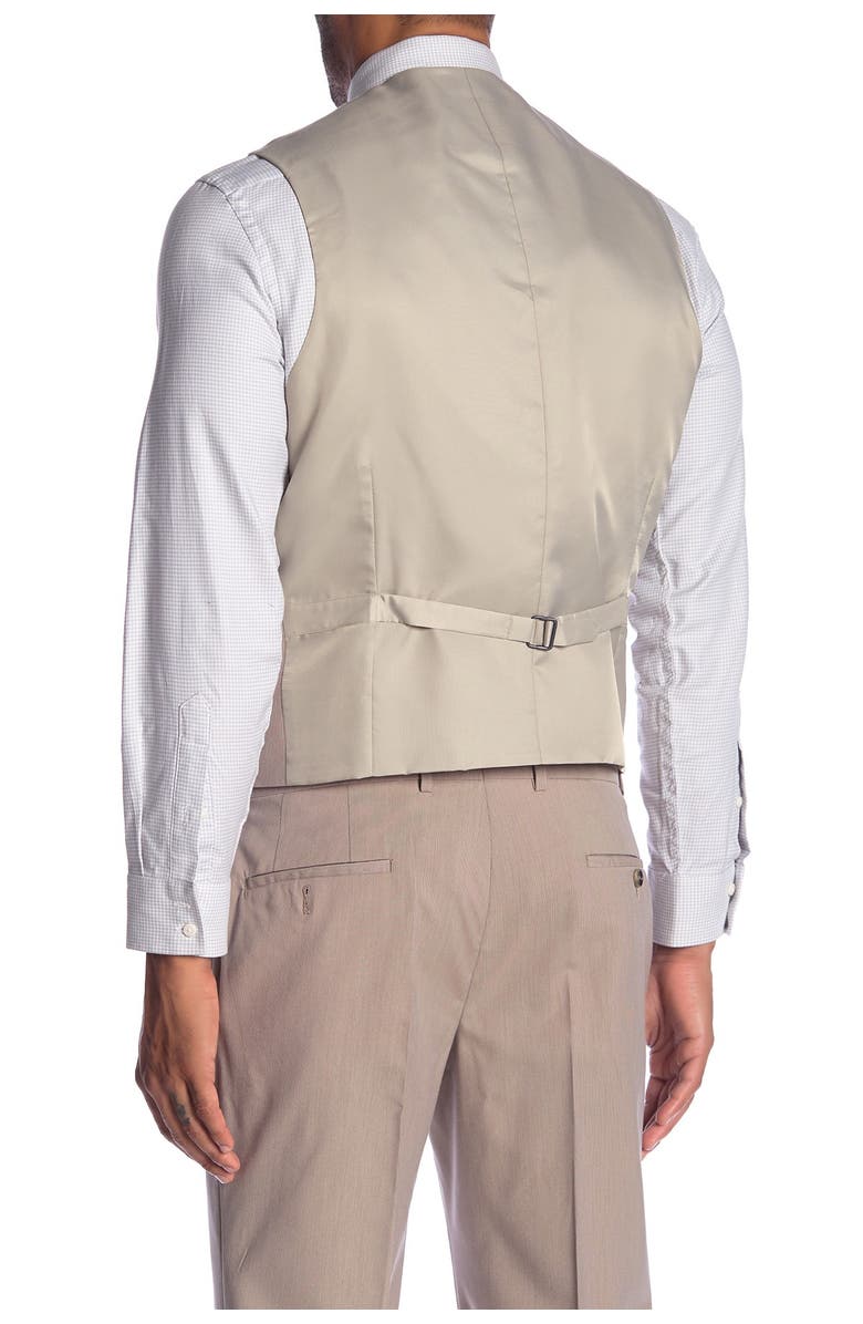 SAVILE ROW CO Cheshire Tan Modern Fit Vest | Nordstromrack