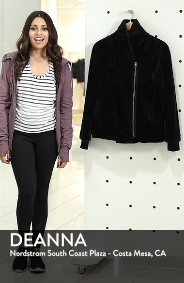 Zella Diamond Fleece Jacket | Nordstromrack