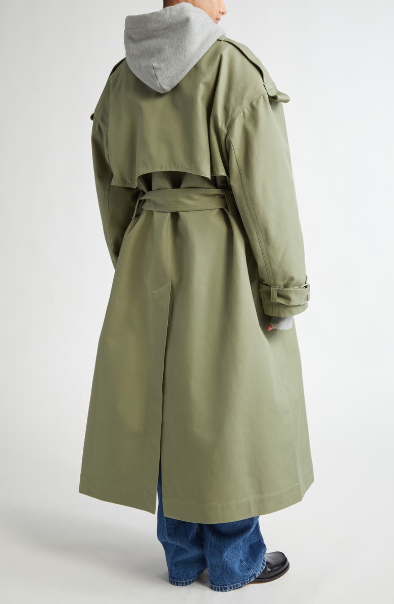 Meryll Rogge Hoodie Bib Belted Trench Coat | Nordstromrack