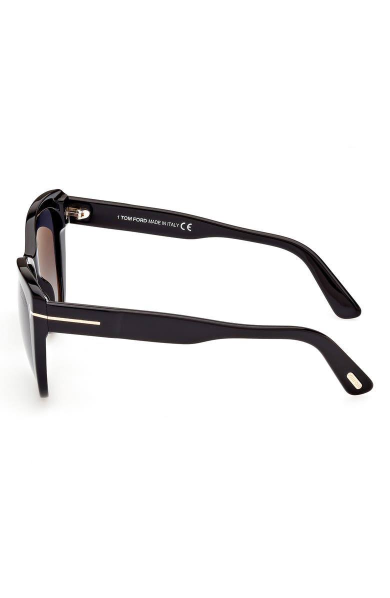 TOM FORD Nora 57mm Gradient Cat Eye Sunglasses | Nordstromrack