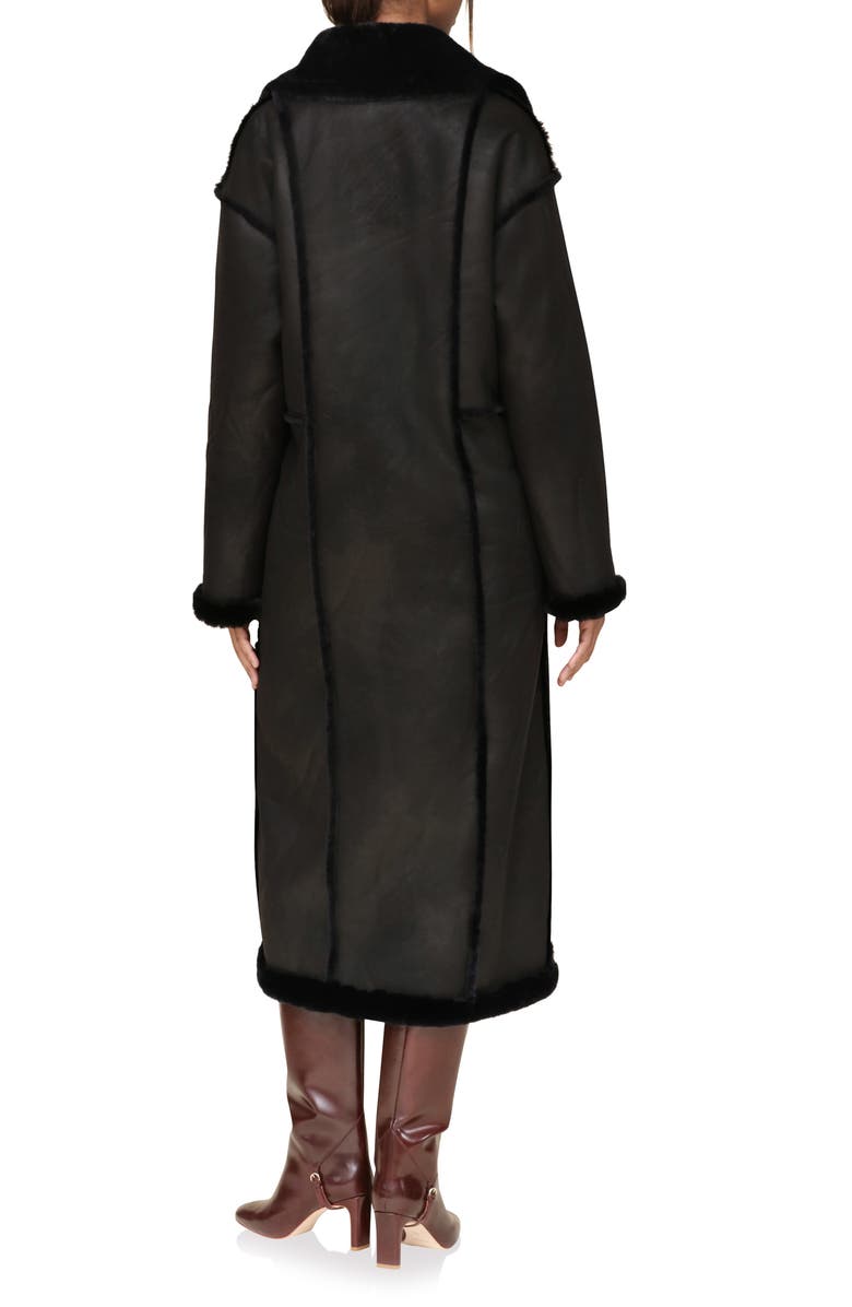 Avec Les Filles Faux Shearling Long Coat | Nordstromrack