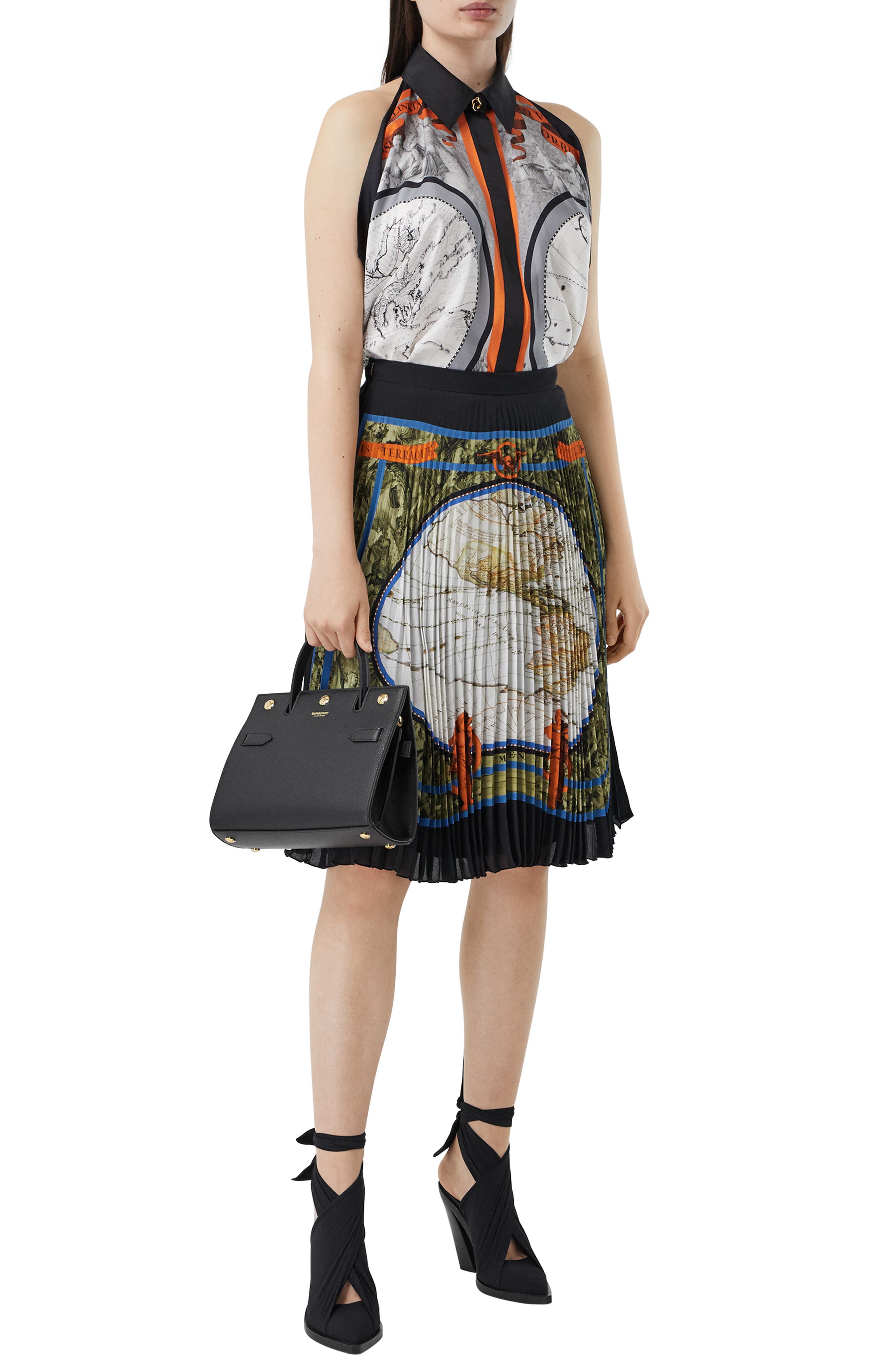 Burberry Mini Title Leather Bag | Nordstrom