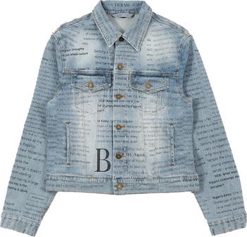 Tier Newspaper Article Denim Jacket | Nordstromrack