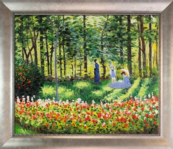 OVERSTOCK ART La Pastiche La Famille D'artiste Reproduction Canvas Art ...