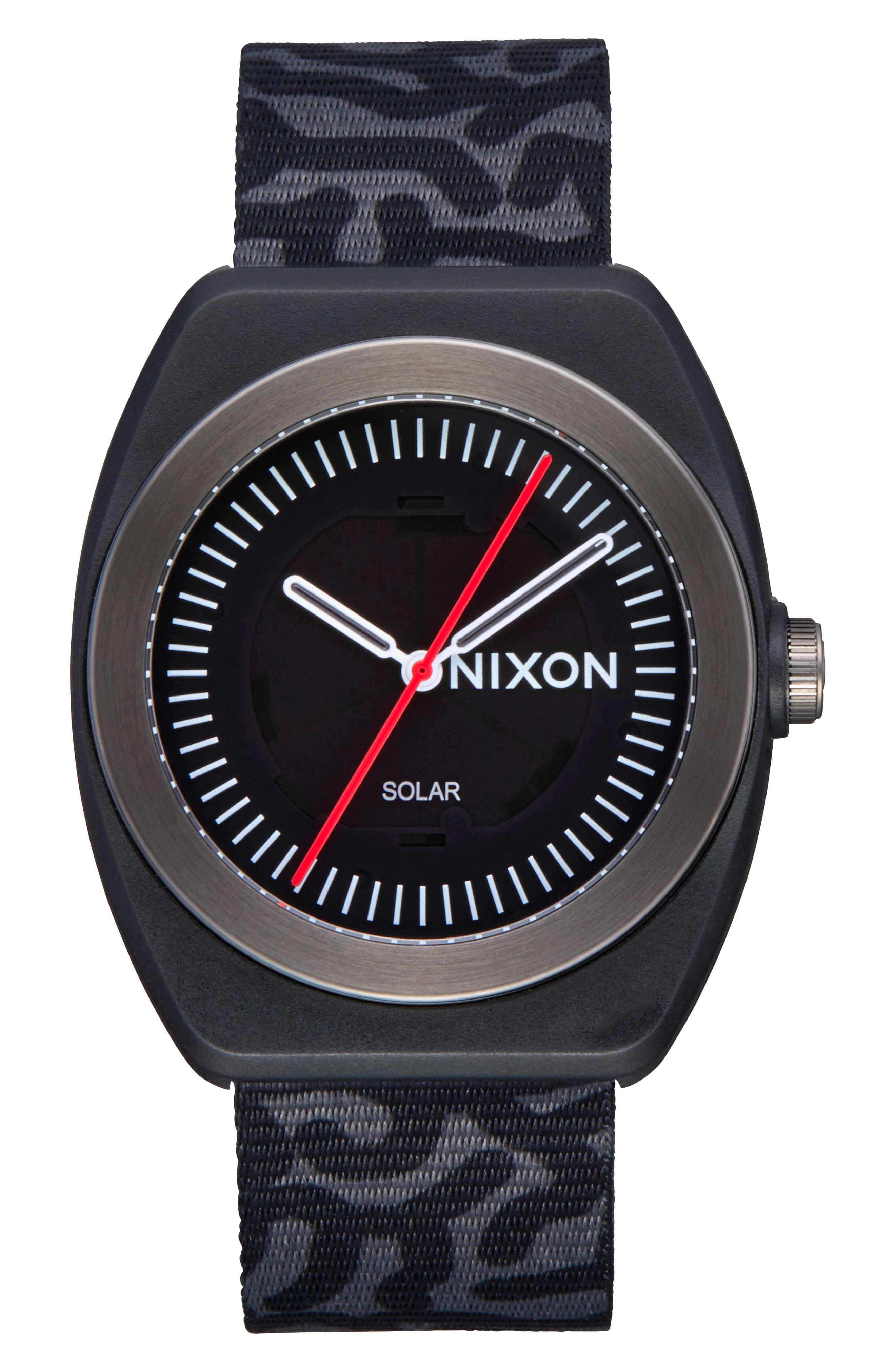 Nixon Light Wave Recycled Strap Solar Watch, 36mm | Nordstromrack