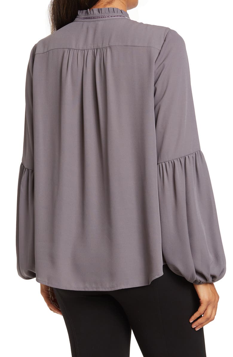 NYDJ Bishop Sleeve Peasant Blouse | Nordstromrack