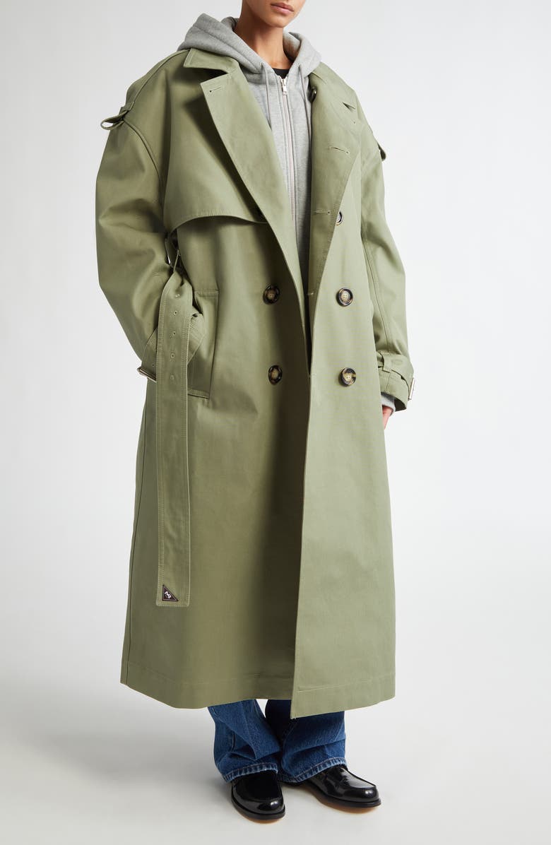 Meryll Rogge Hoodie Bib Belted Trench Coat | Nordstromrack