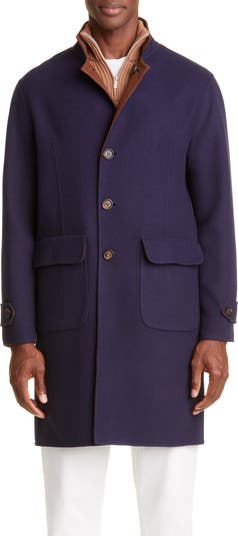 Eleventy Reversible Wool Coat | Nordstrom