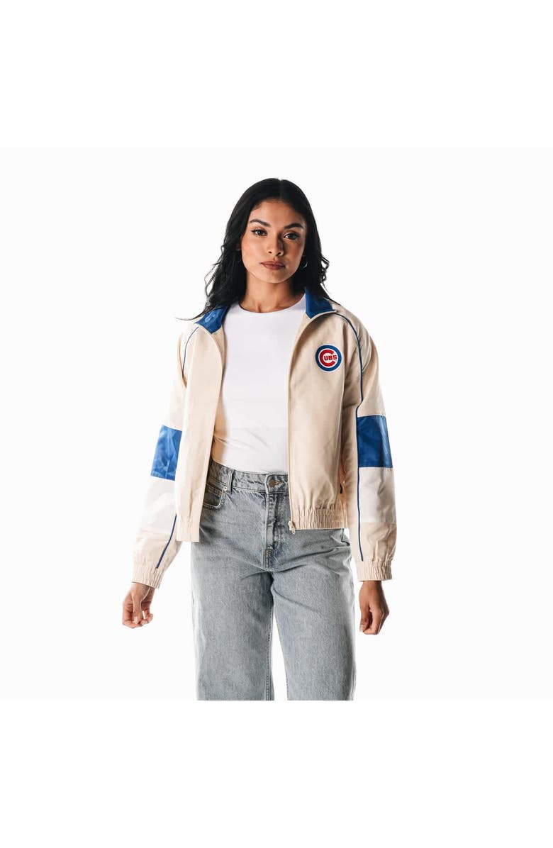 THE WILD COLLECTIVE Women's The Wild Collective Cream Chicago Cubs ...