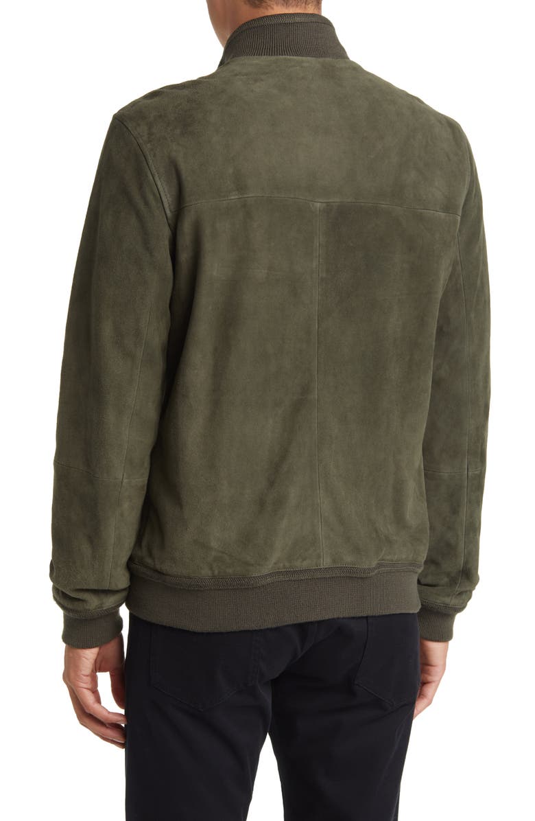Ted Baker London Men's Peveril Suede Bomber Jacket | Nordstrom