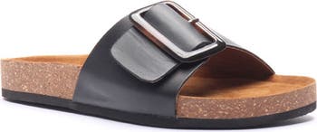 CREVO Celina Leather Slide Sandal (Women) | Nordstromrack