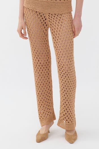 Nocturne Mesh Knit Pants | Nordstrom