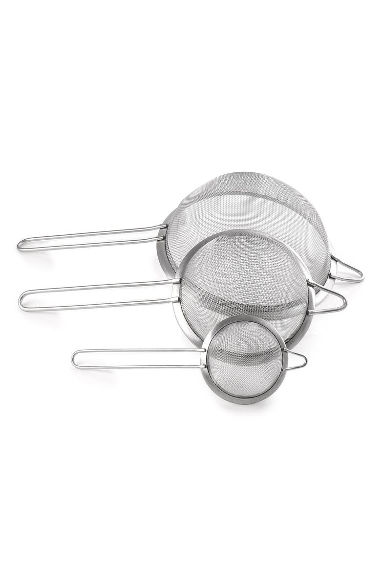 BergHOFF Stainless Steel Mesh Strainer 3-Piece Set | Nordstromrack