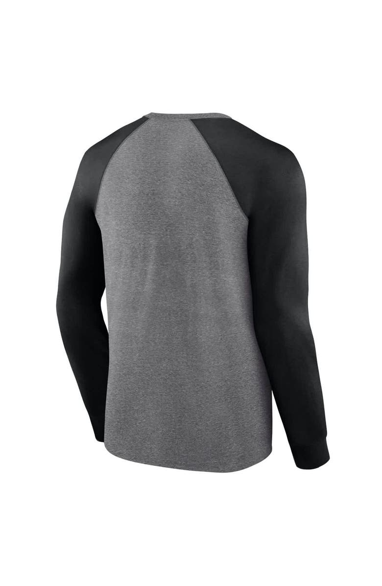 FANATICS Men's Fanatics Heather Charcoal Las Vegas Raiders Arc Away Tri ...