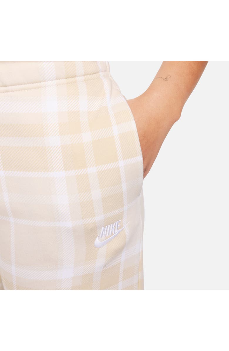 Nike Club Mad Plaid Cotton Blend Joggers | Nordstromrack