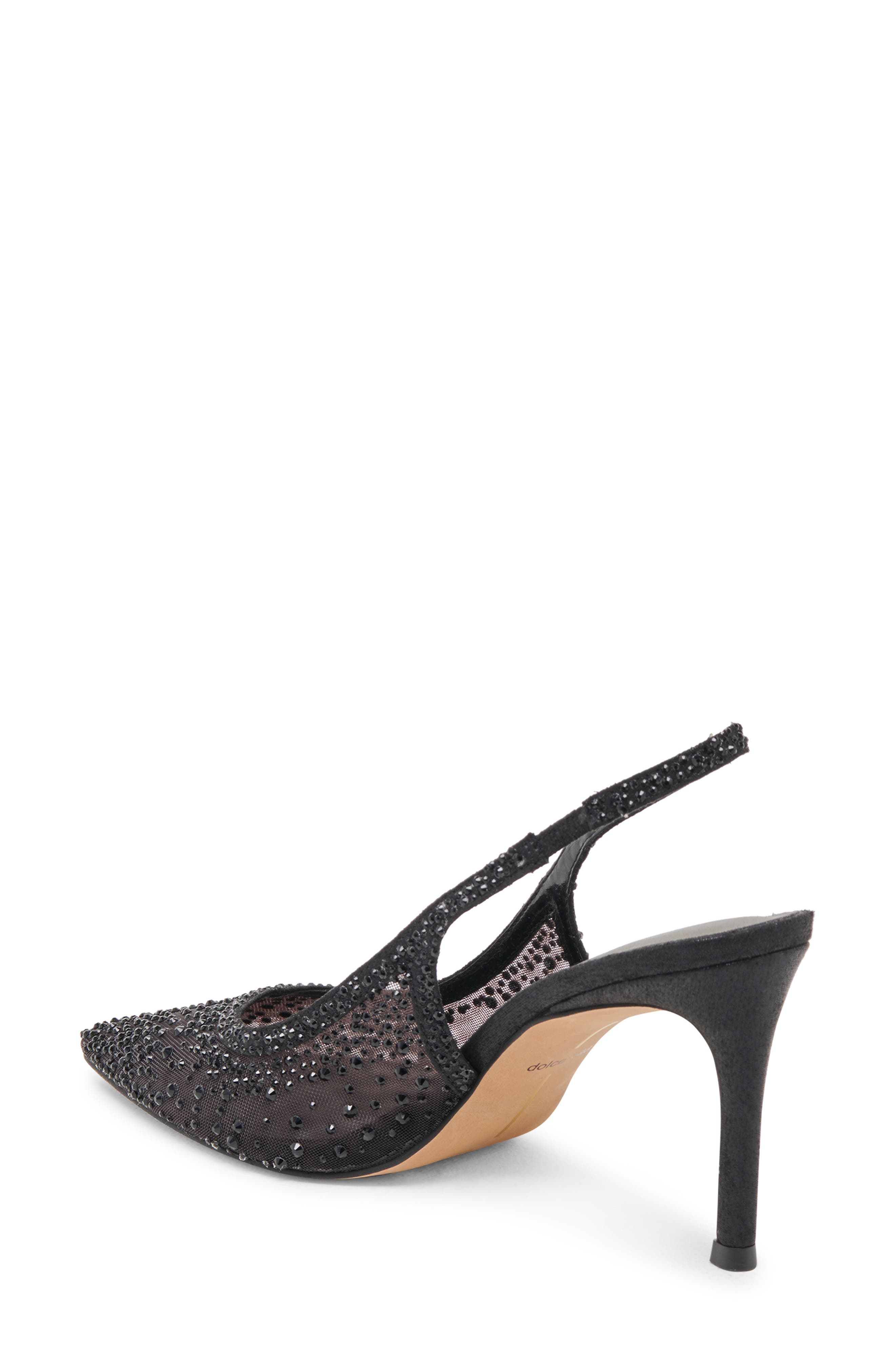 Dolce Vita Kaye Crystal Pointy Toe Slingback Pump (Women) | Nordstromrack