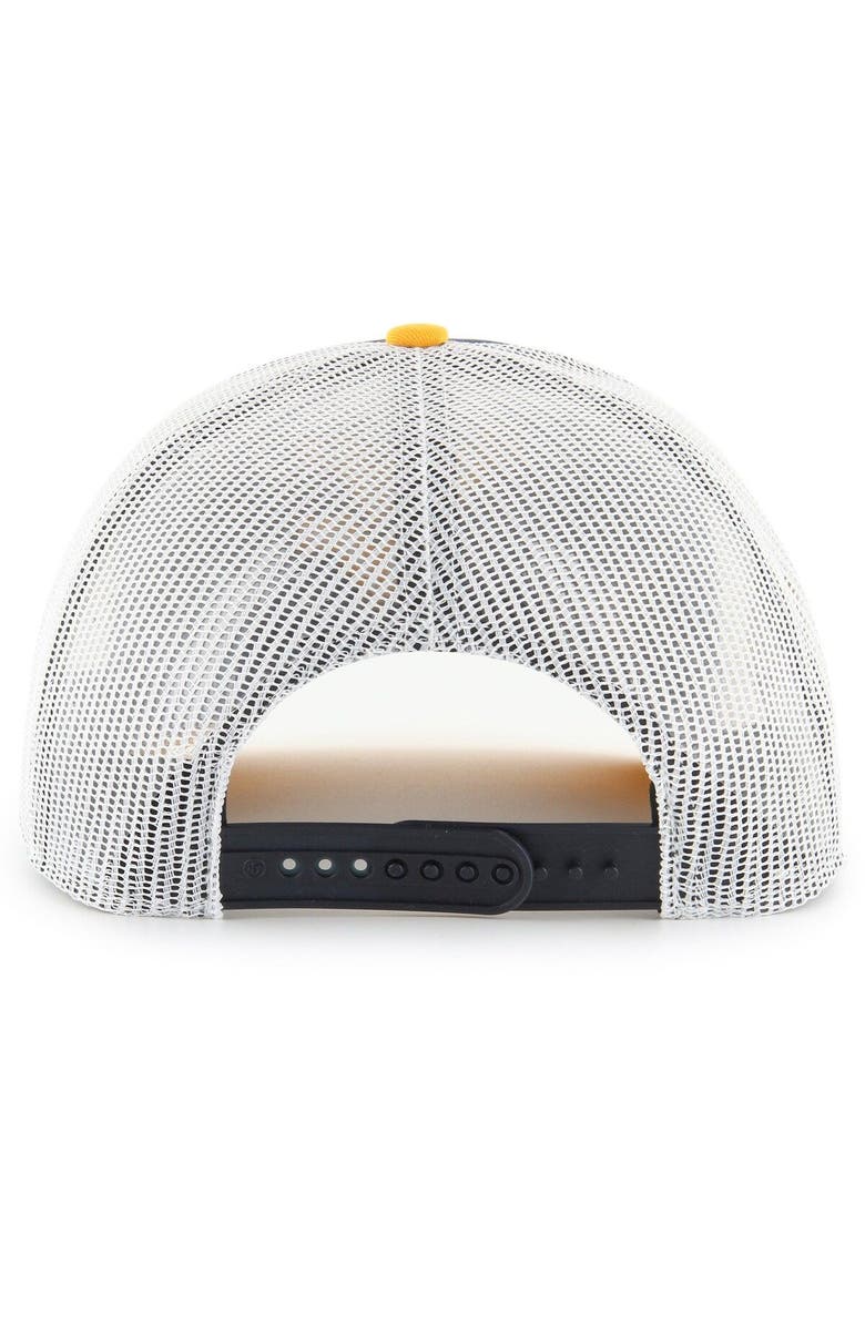 '47 Men's '47 Navy West Virginia Mountaineers Side Note Trucker ...