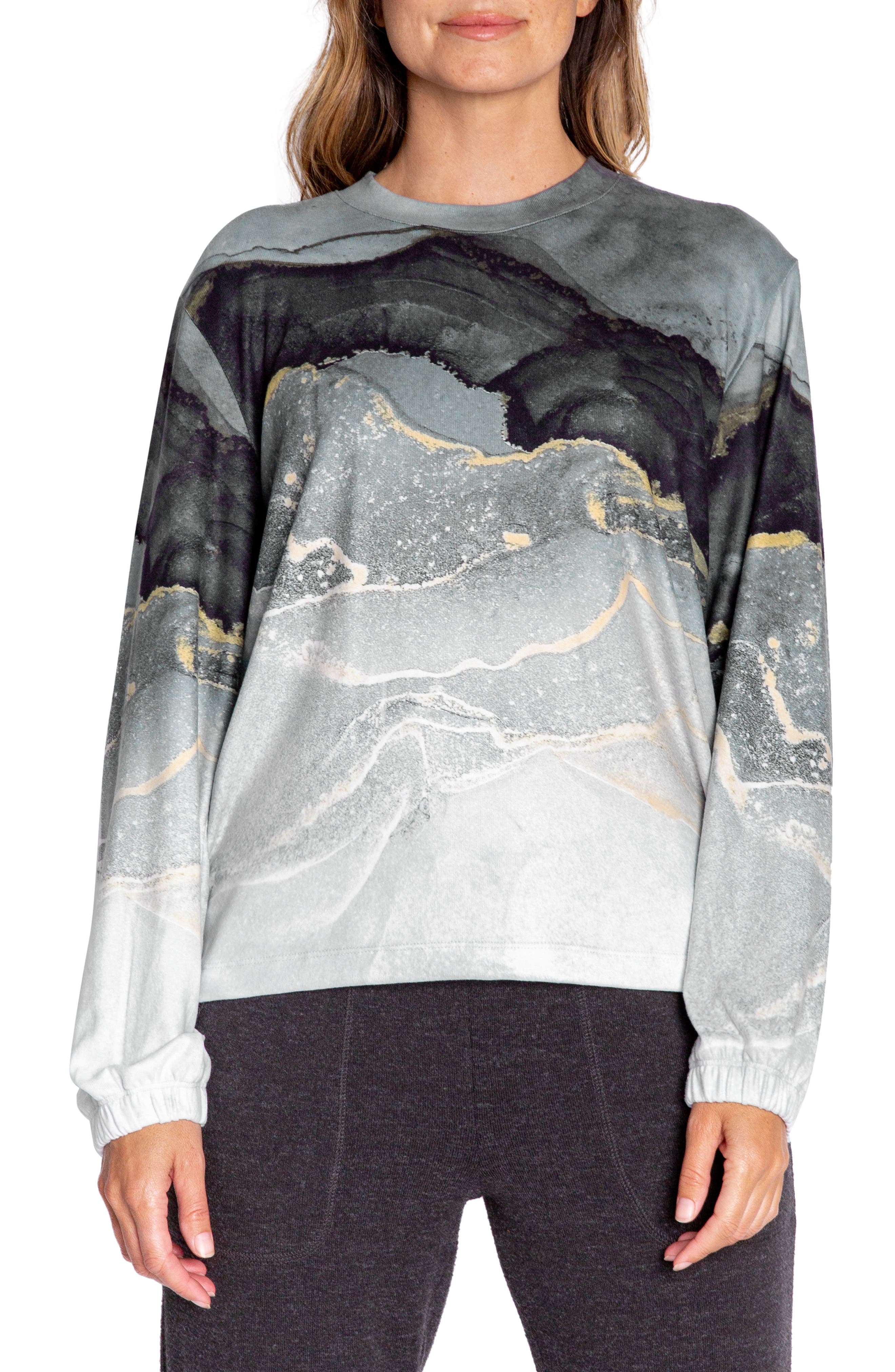 PJ Salvage Marble Sleep Top | Nordstromrack
