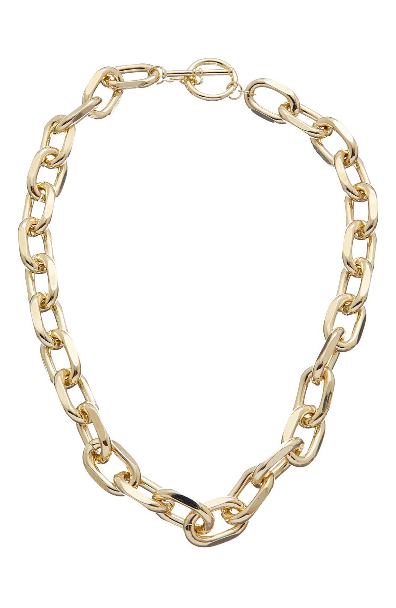 Juvell Oval Chain Toggle Necklace | Nordstromrack