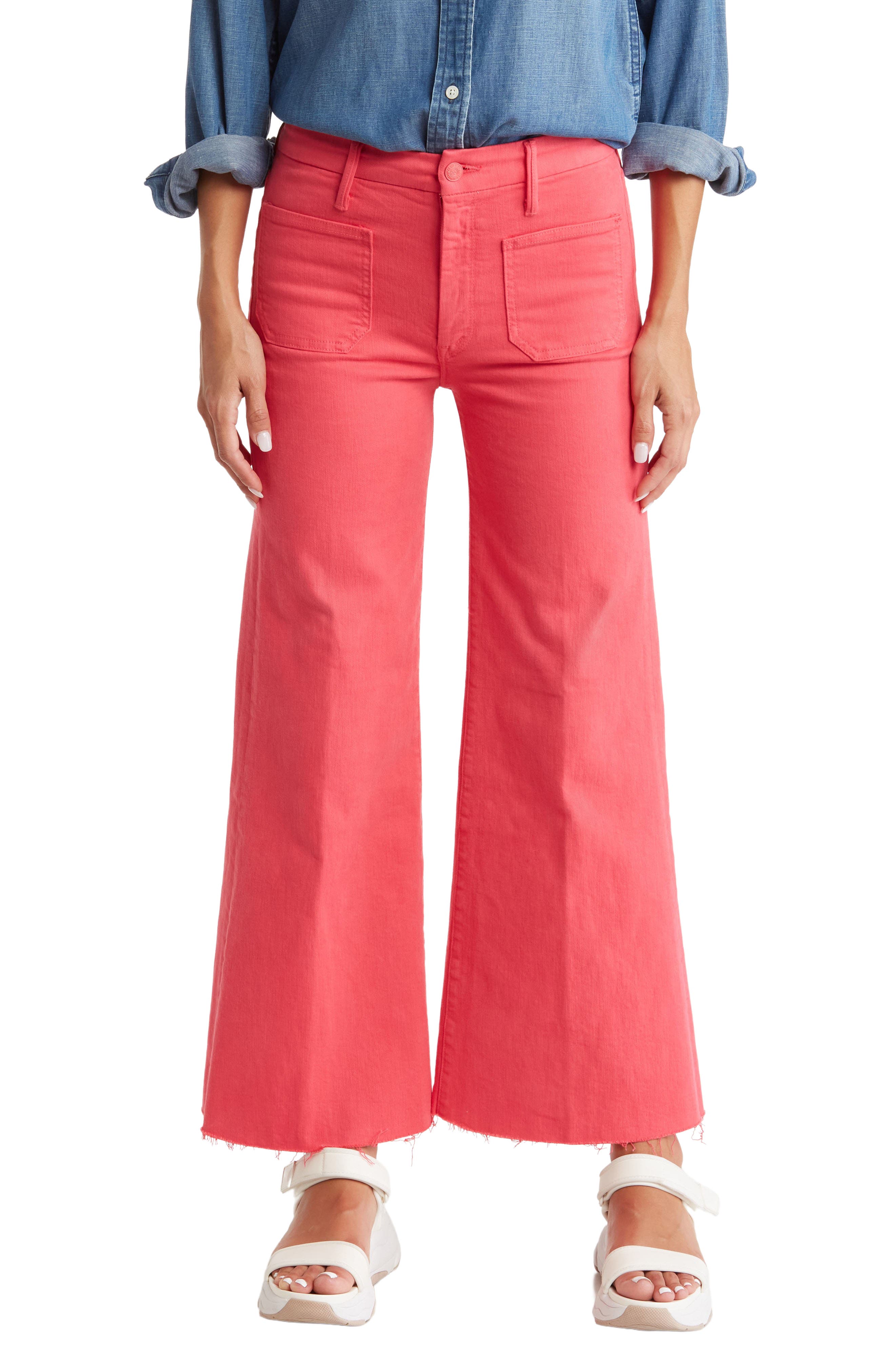 MOTHER Roller Ankle Fray Pants | Nordstromrack