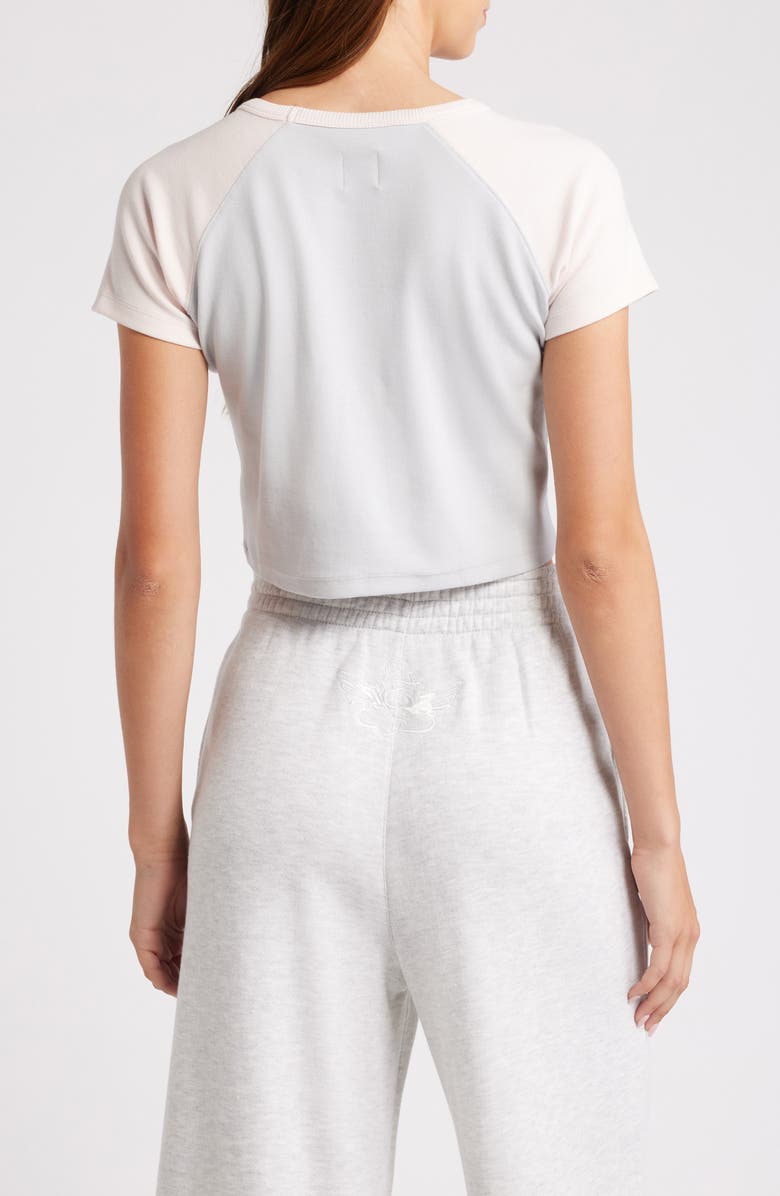 BOYS LIE Let Love Guide My Way Embellished Crop Baby Tee | Nordstromrack