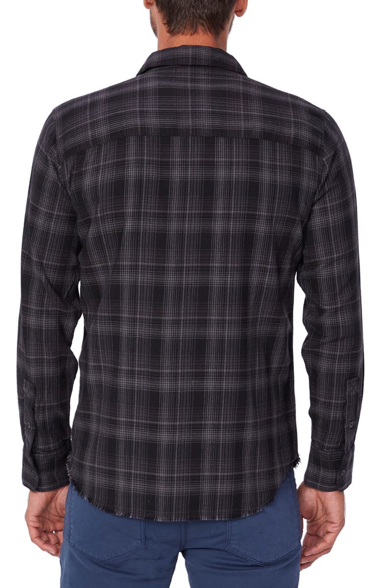 PAIGE Everett Plaid Button-Up Shirt | Nordstromrack
