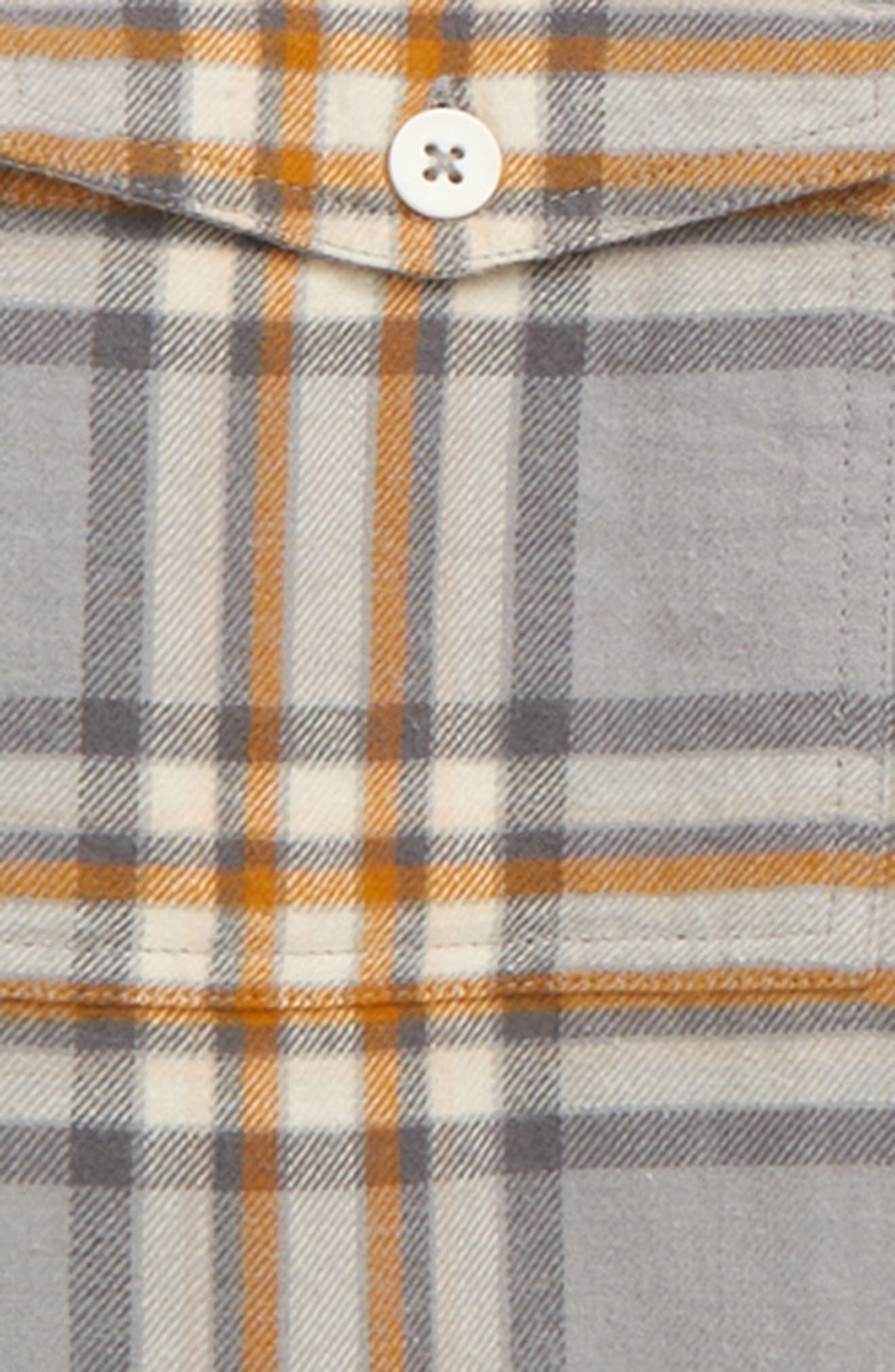 Treasure & Bond Kids' Plaid Cotton Shacket | Nordstromrack