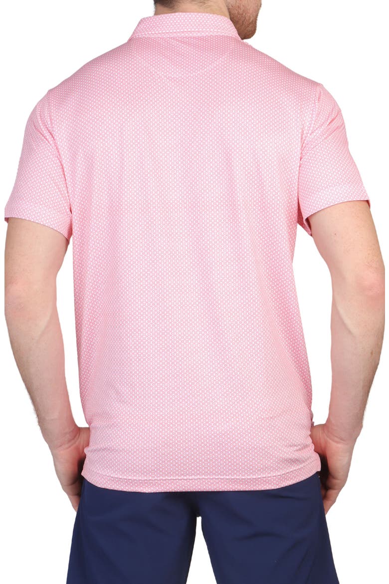 Mini Geo Print Performance Polo (Men) | Nordstromrack