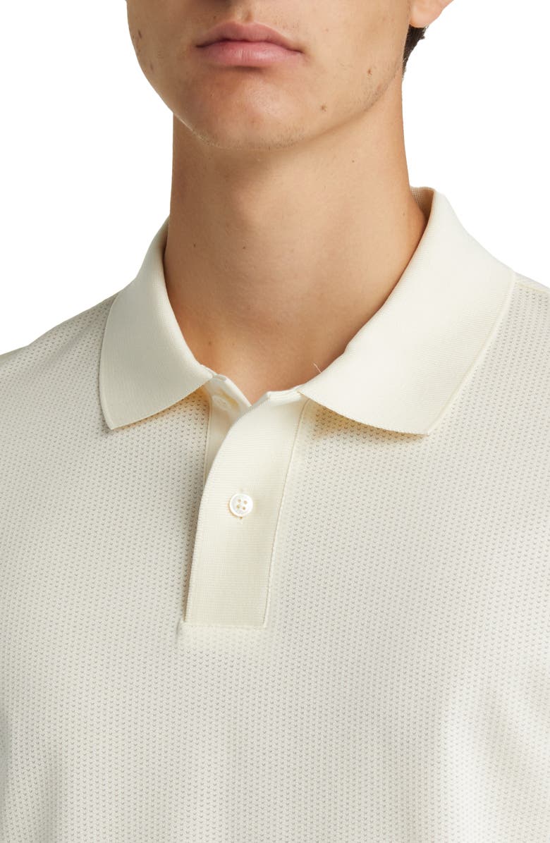 BOSS Piket Solid Cotton Blend Polo | Nordstromrack