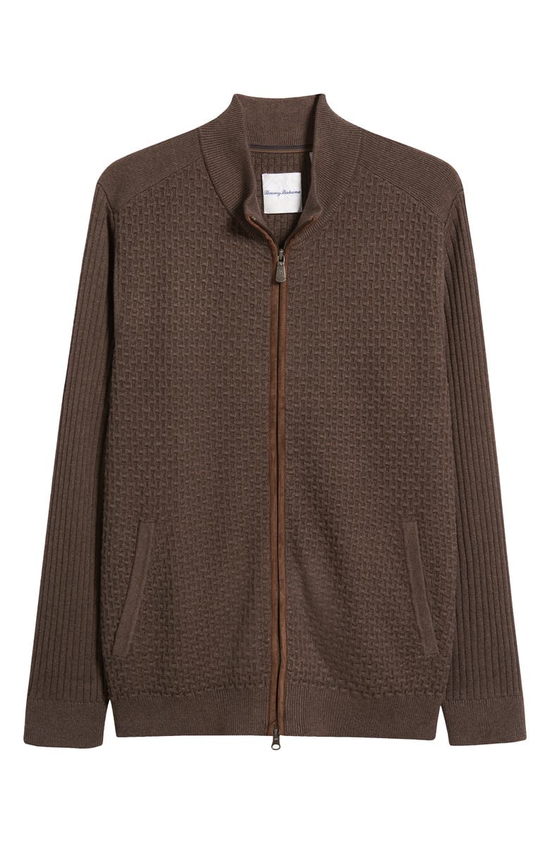 Tommy Bahama Sandbar Full Zip Cotton Blend Sweater | Nordstromrack