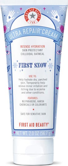 First Aid Beauty First Snow Ultra Repair Cream Intense Hydration Face ...