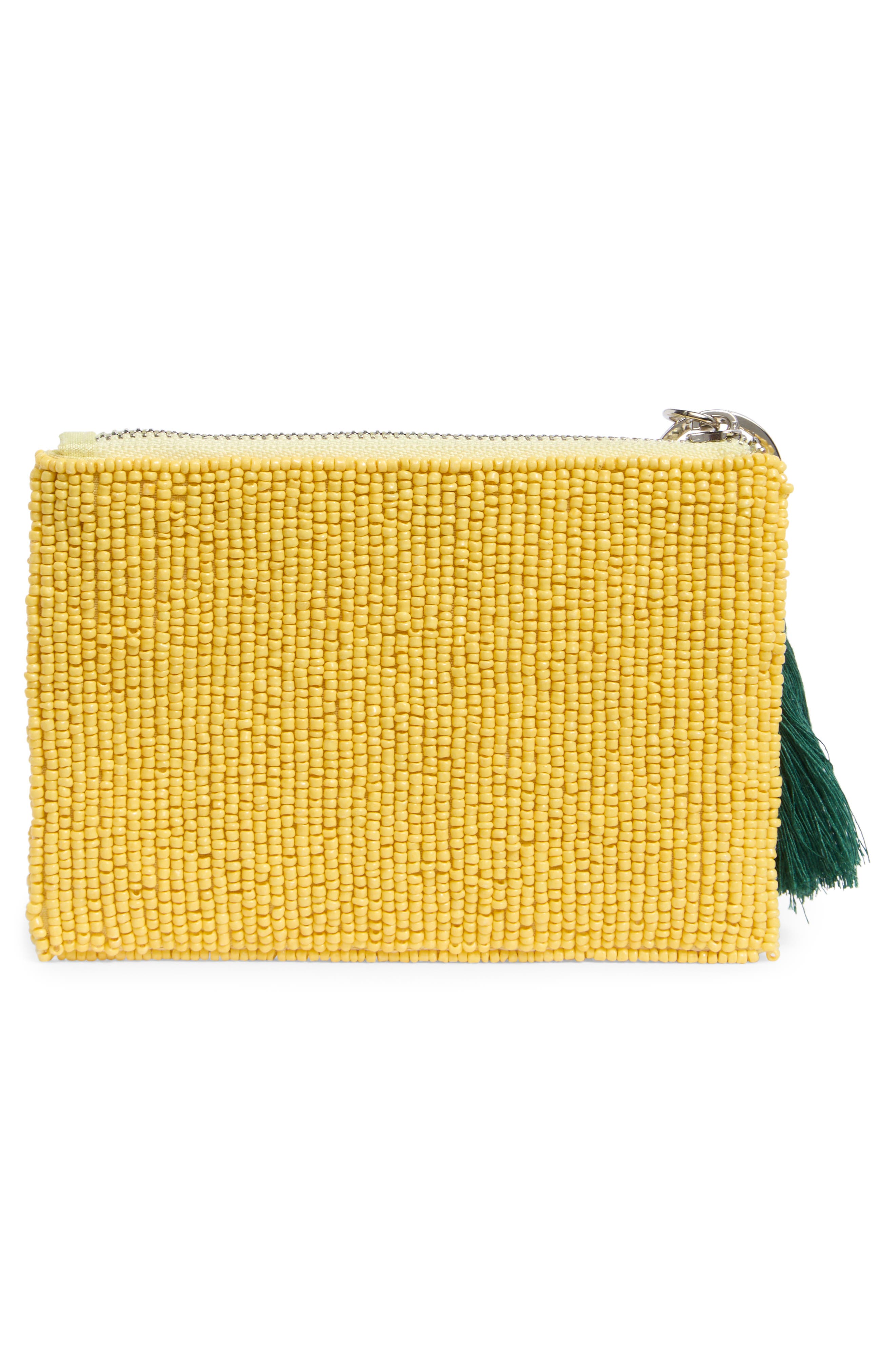 Squeezed Lemonade Beaded Coin Pouch (Women) | Nordstromrack