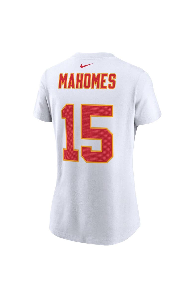 Nike Women's Nike Patrick Mahomes White Kansas City Chiefs Player Name ...