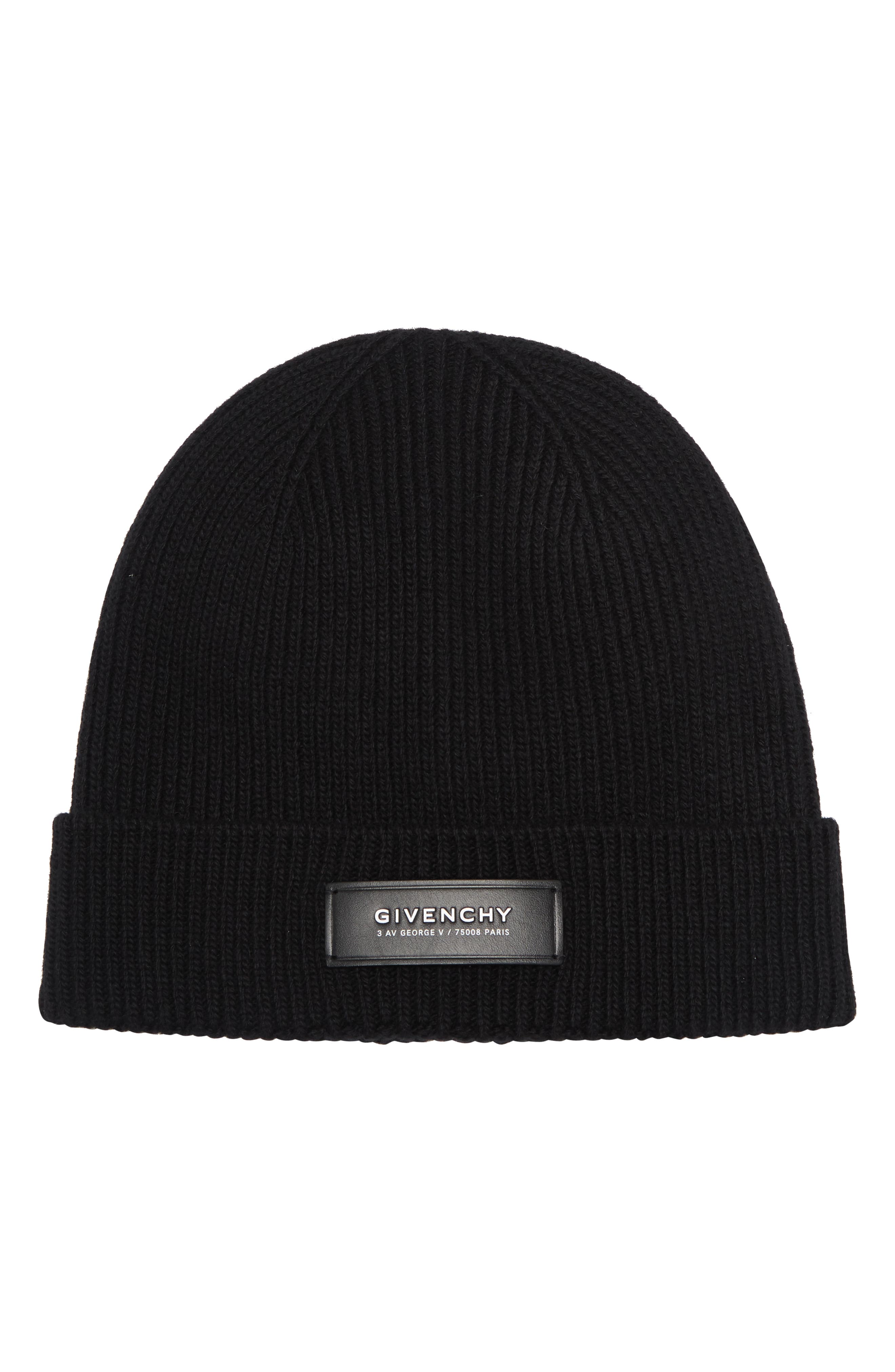 Givenchy Ribbed Wool Blend Beanie | Nordstromrack