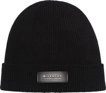 Givenchy Ribbed Wool Blend Beanie | Nordstromrack