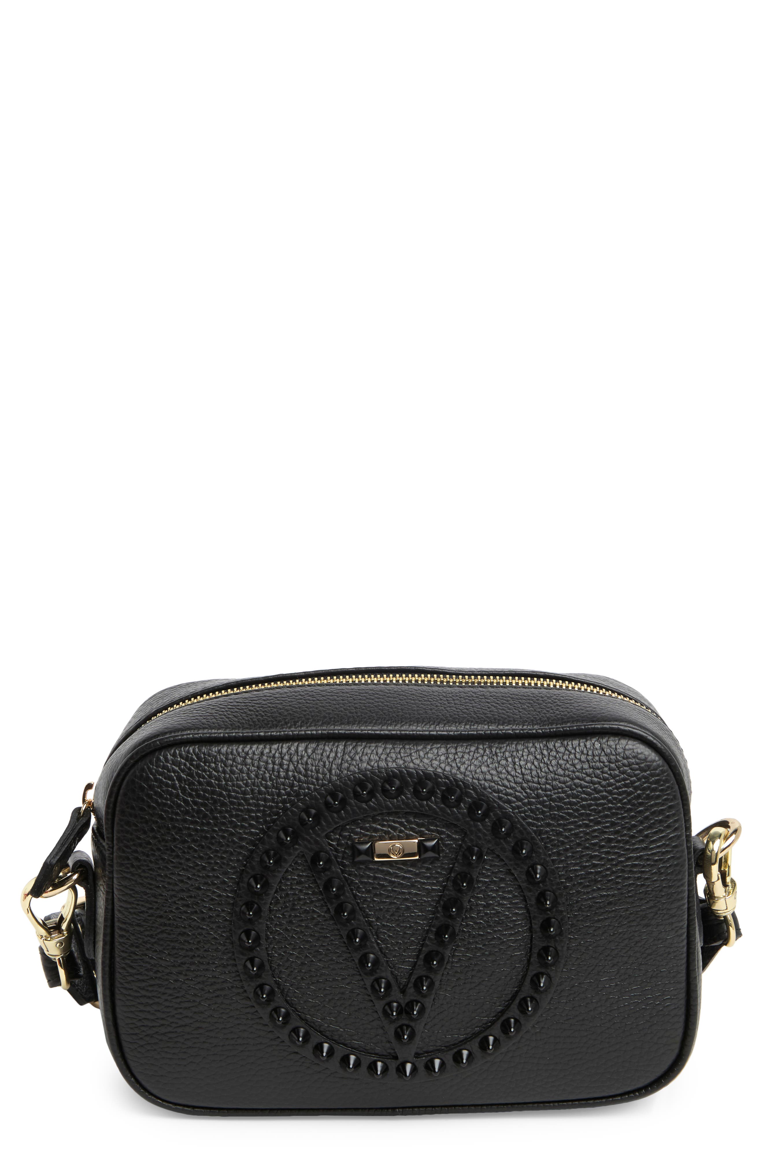VALENTINO BY MARIO VALENTINO Mia Rock Stud Leather Crossbody Bag ...