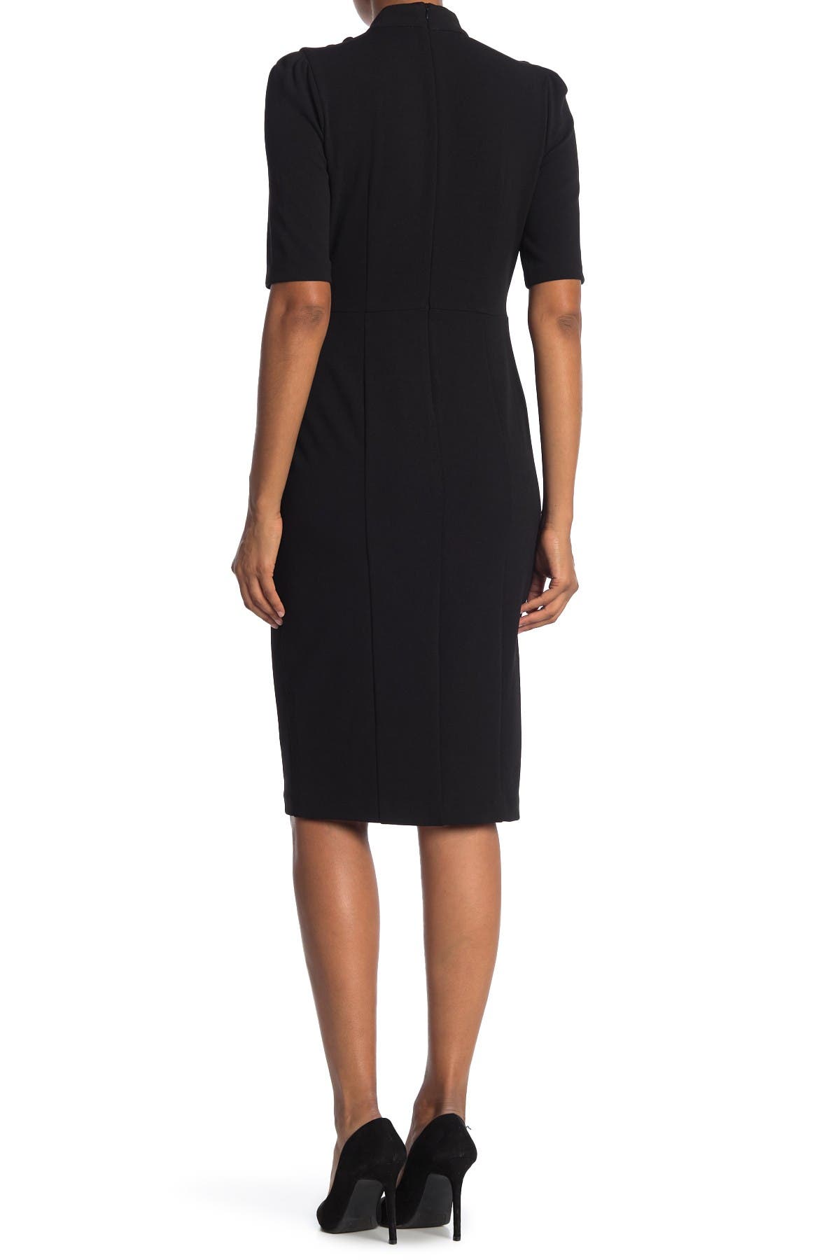 Donna Morgan Mock Neck Sheath Dress | Nordstromrack