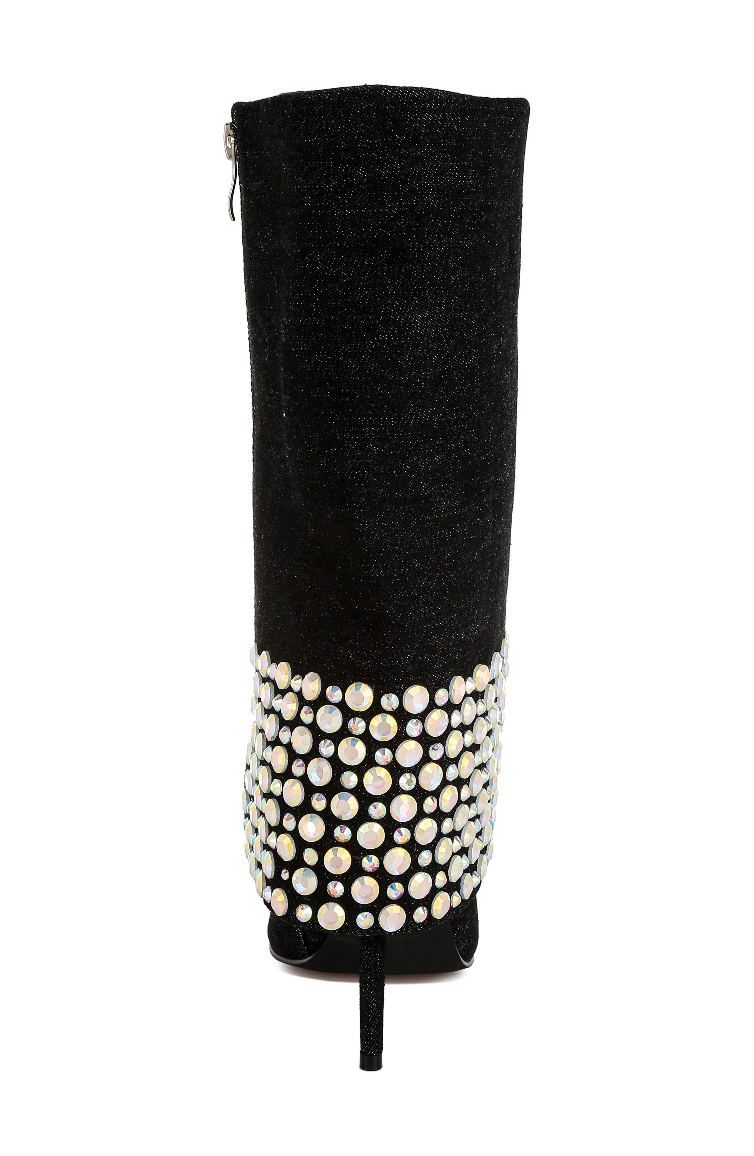 LONDON RAG Mike Drop Rhinestone Boot (Women) | Nordstromrack