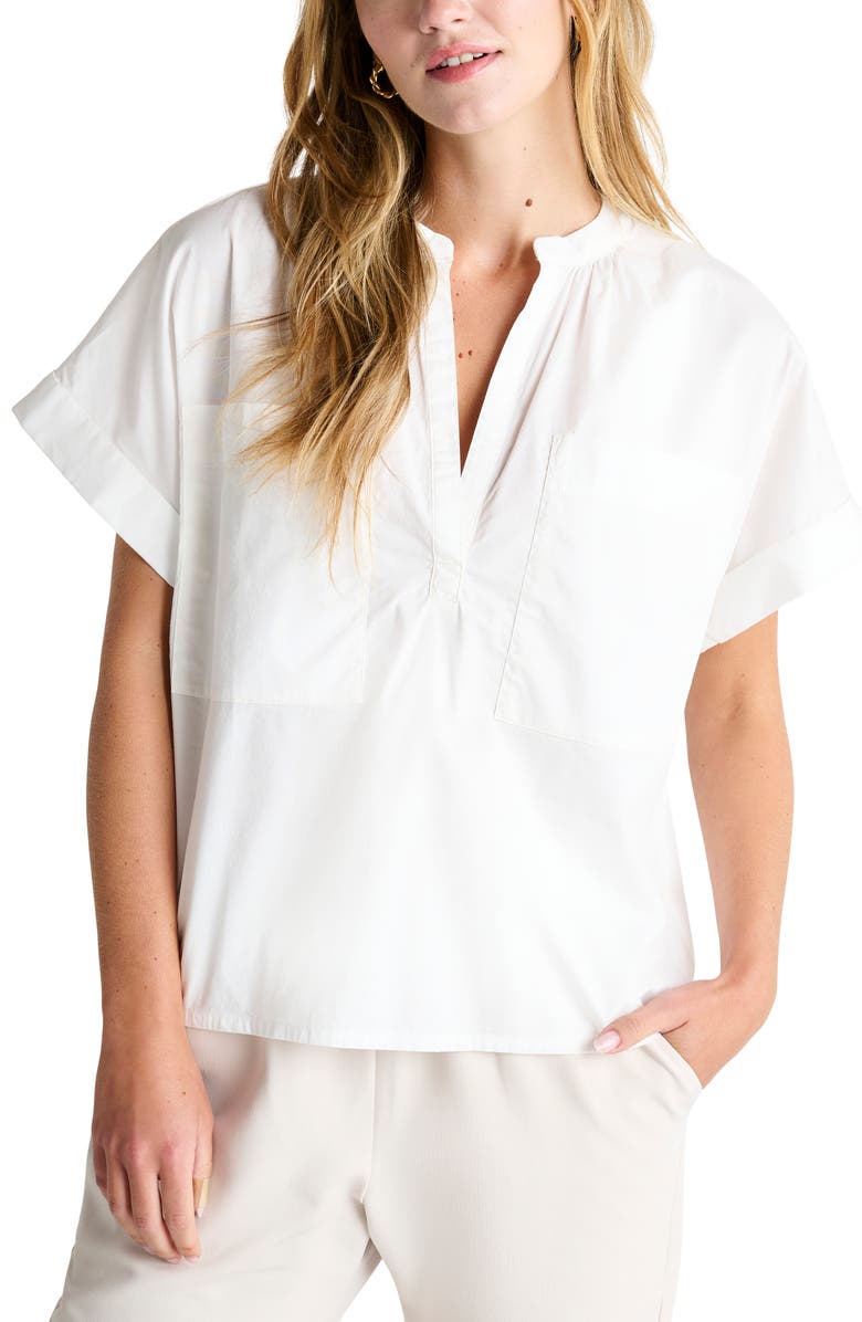 Splendid Christine Split Neck Top | Nordstromrack