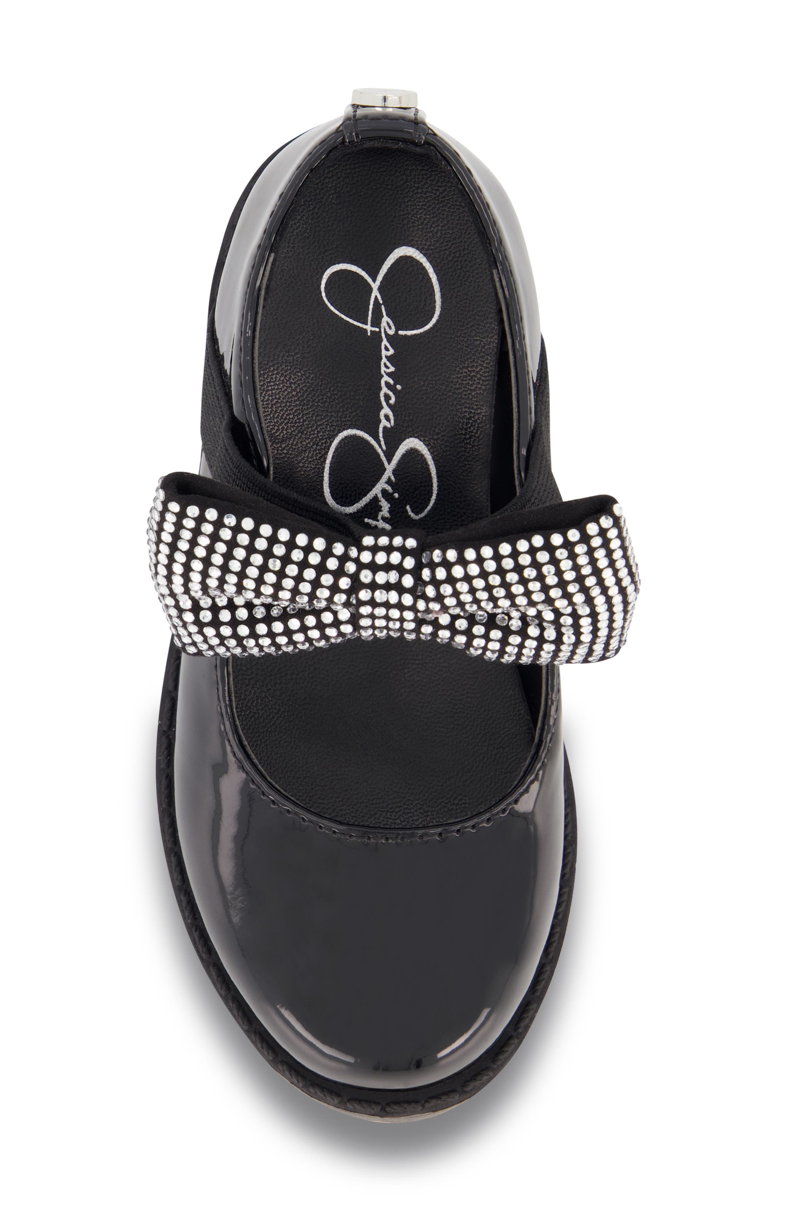 Jessica Simpson Kids' Aubrey Crystal Bow Flat | Nordstromrack