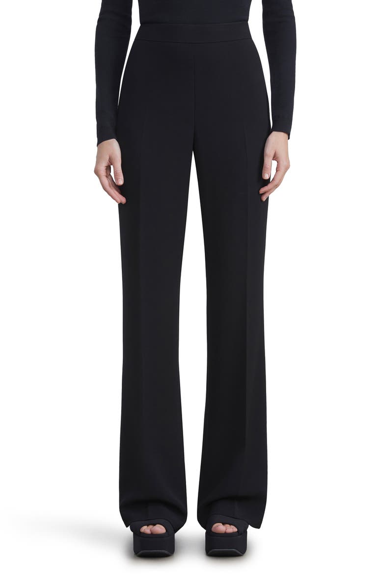 Lafayette 148 New York Gates Crepe Flare Leg Pants | Nordstromrack