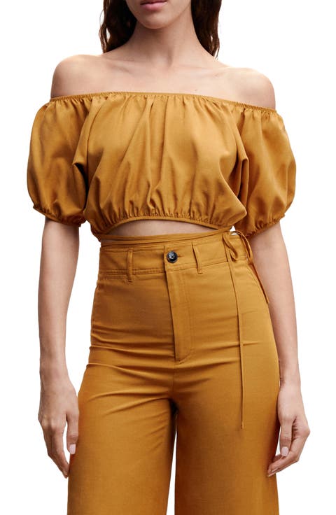 Women's Crop Top Off the Shoulder Tops | Nordstrom