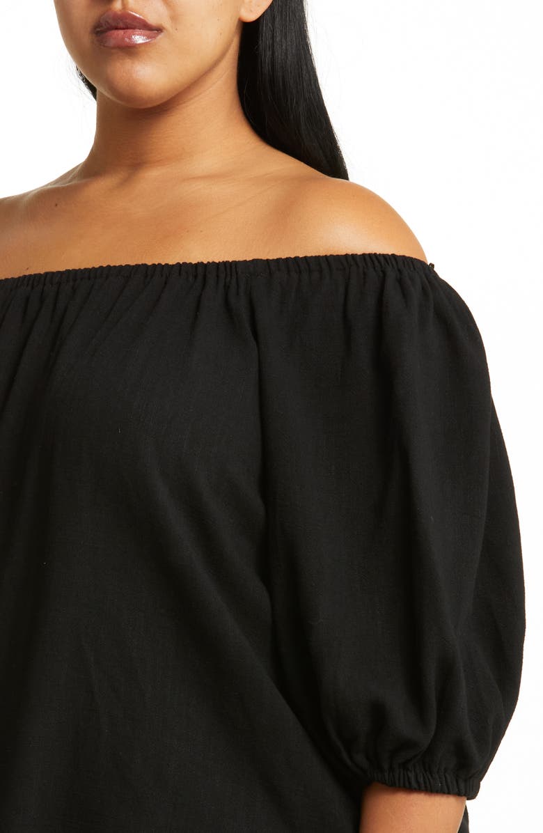 Topshop Curve Off the Shoulder Top | Nordstromrack