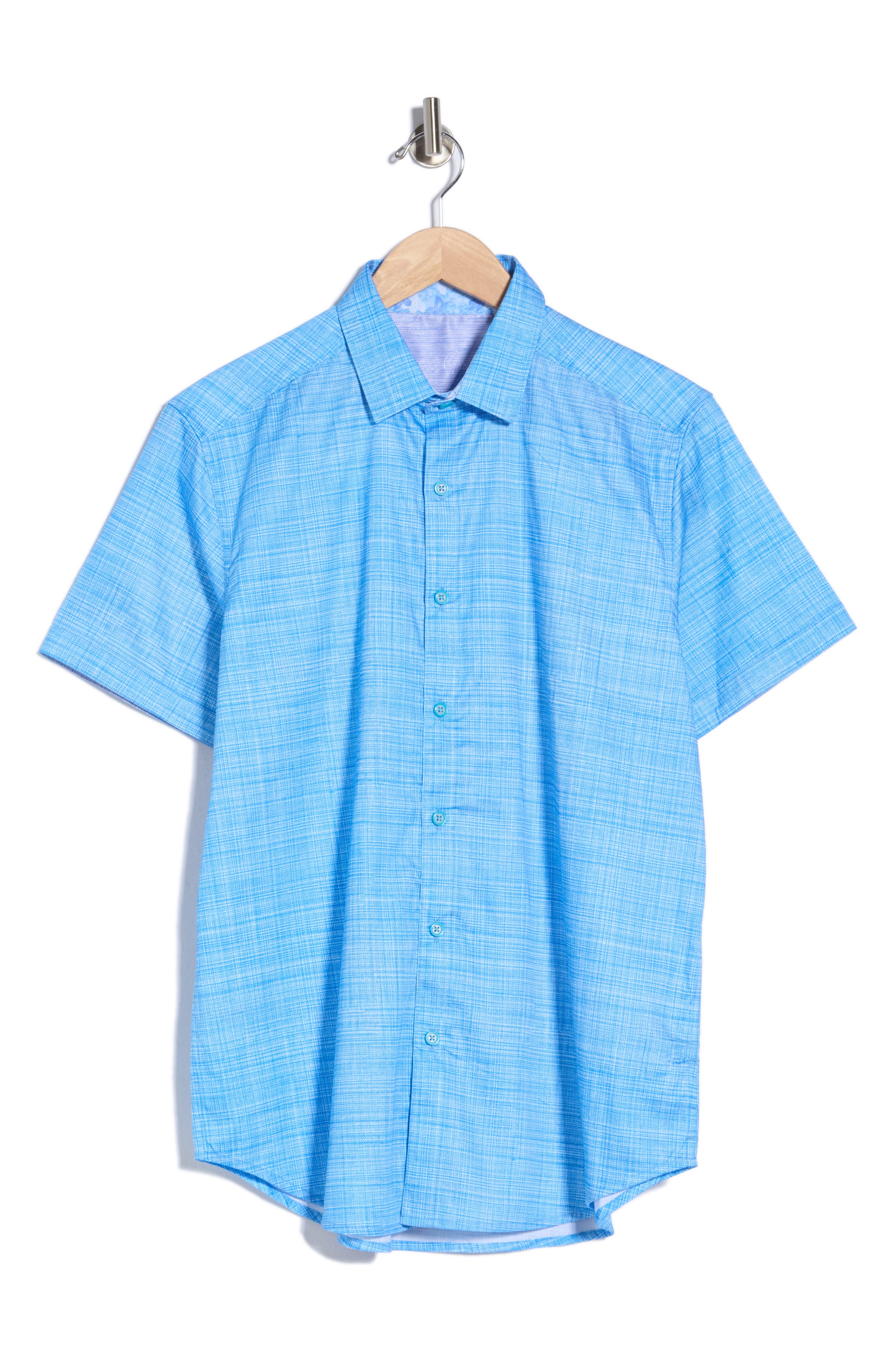 Roth Short Sleeve Cotton Button-Up Shirt (Men) | Nordstromrack