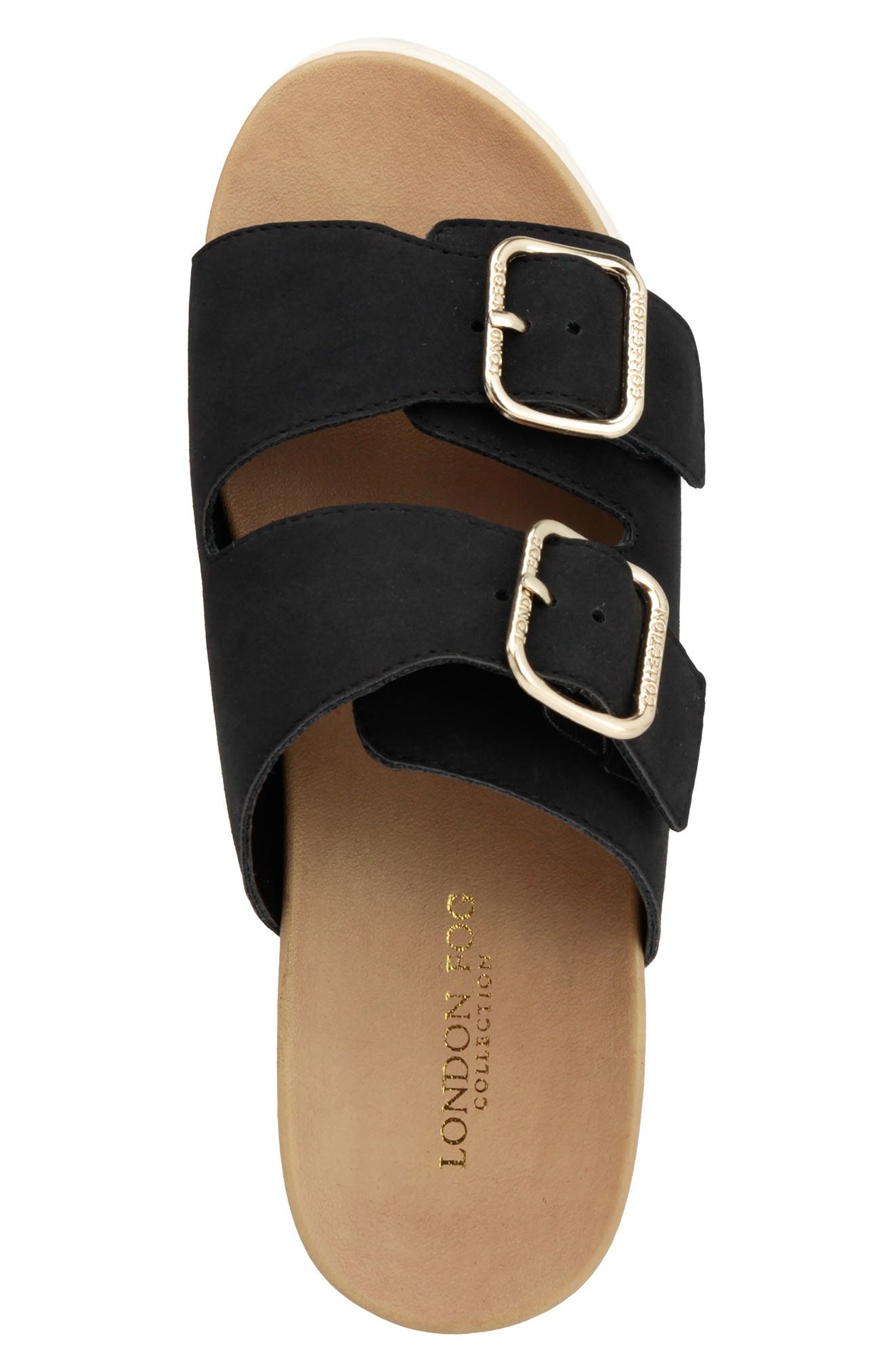 London Fog Double Buckle Sandle | Nordstromrack