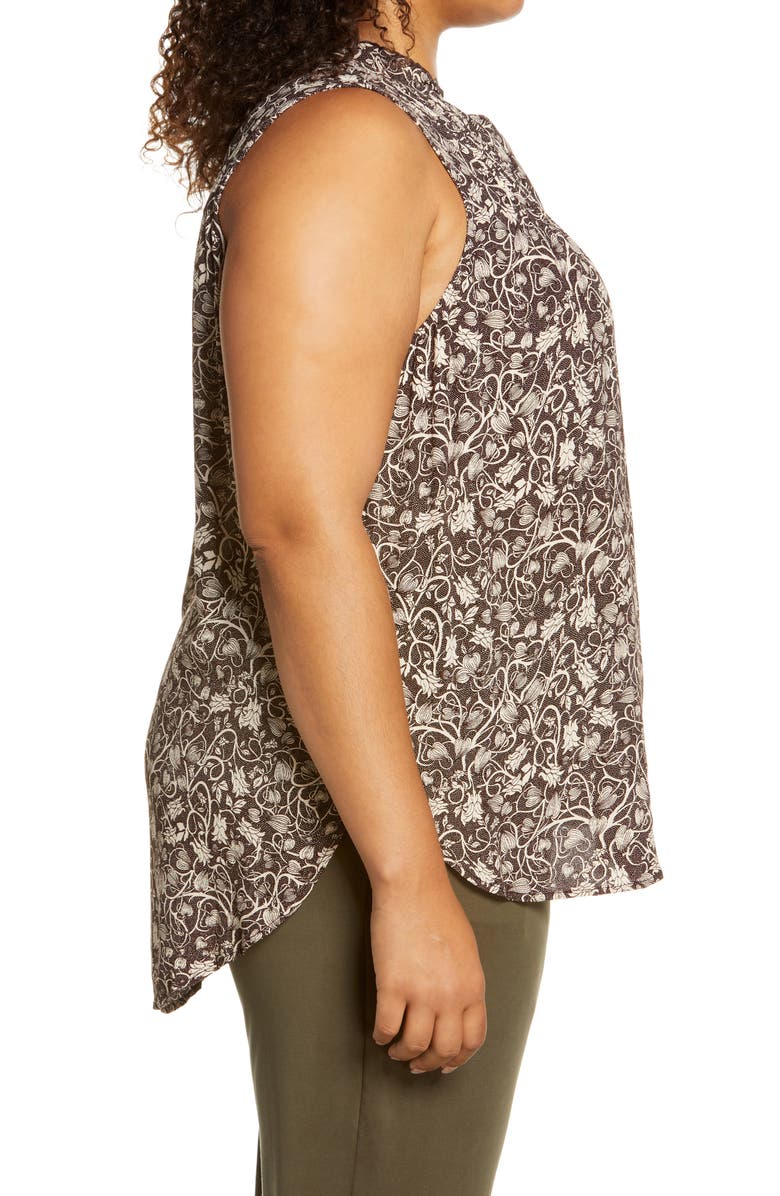 Treasure & Bond Sleeveless Pleated Top | Nordstrom