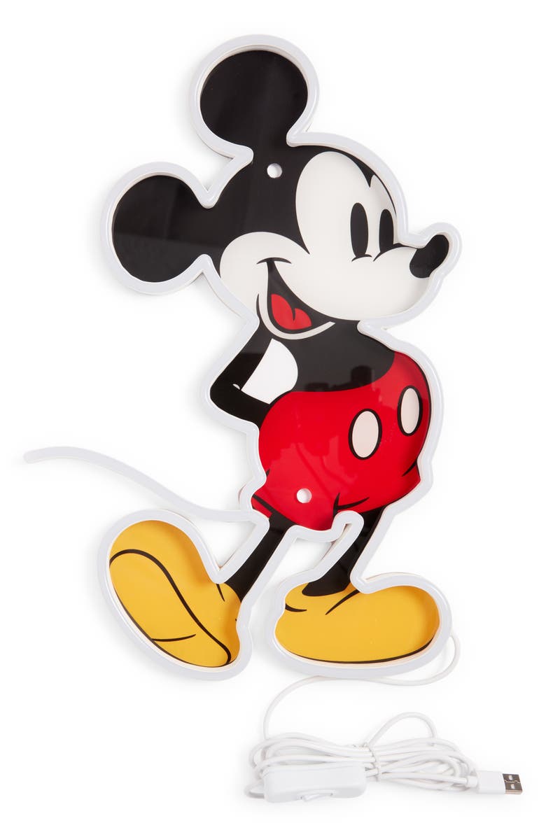 Yellowpop x Disney Mickey Mouse LED Neon Sign | Nordstromrack