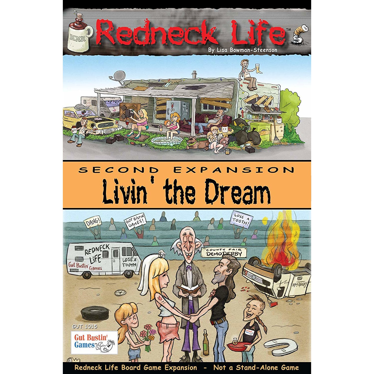 Gut Bustin' Games Livin The Dream! Redneck Life Board Game Expansion 2 ...