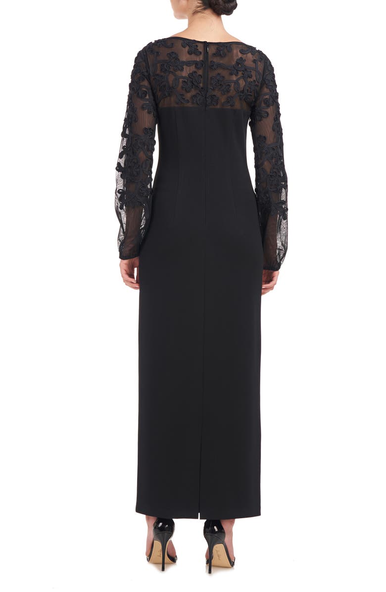 JS Collections Sammi Soutache Long Sleeve Cocktail Dress | Nordstromrack