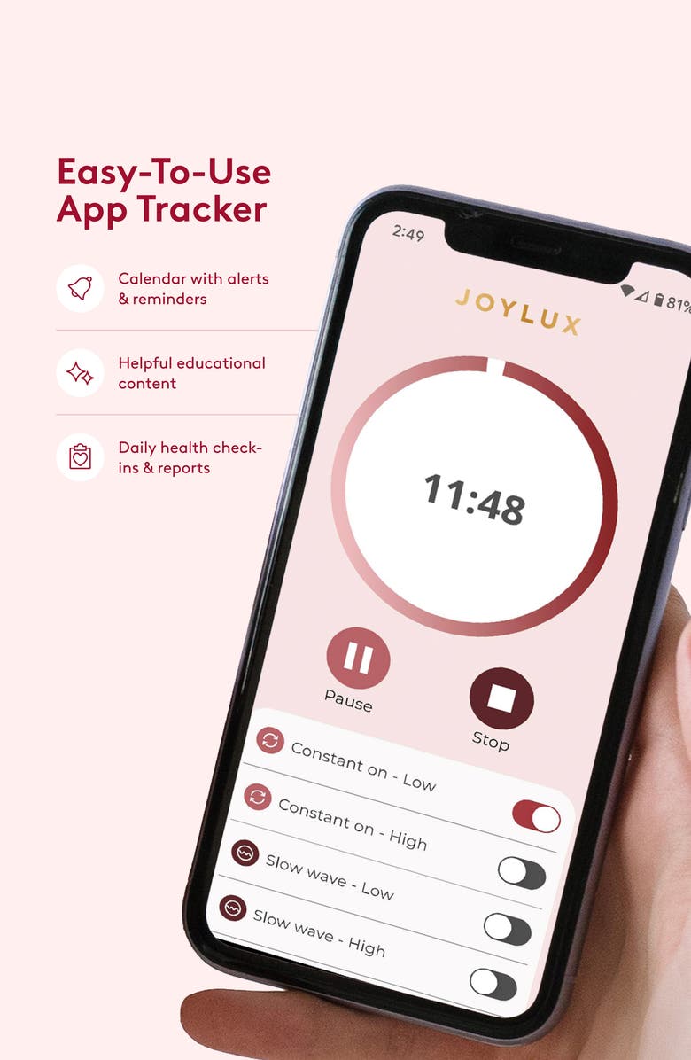 Joylux vFit PLUS Red Light Intimate Wellness Device Power Move Set $509 ...